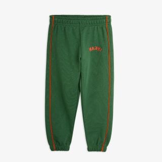 Hike Embroidered Sweatpants Green | Mini Rodini