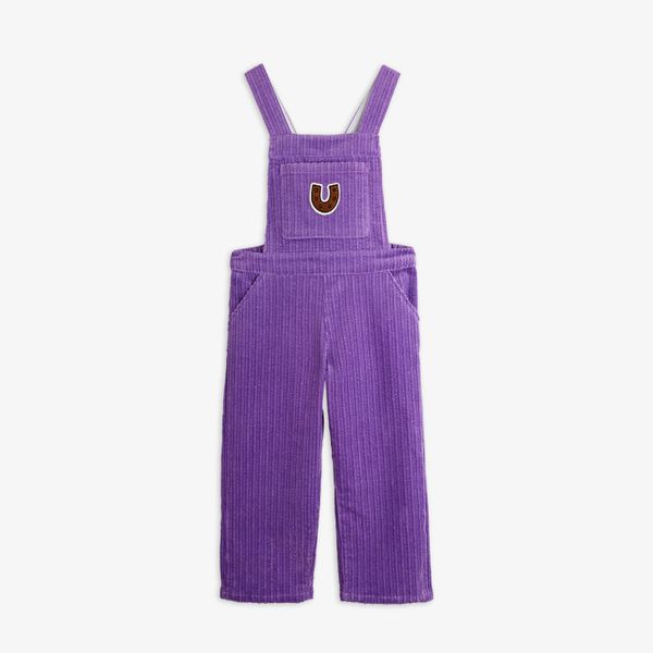 Horseshoe Dungarees Purple | Mini Rodini