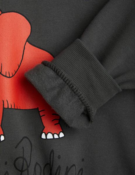 4 Elephants Kids Sweatshirt Grey | Mini Rodini