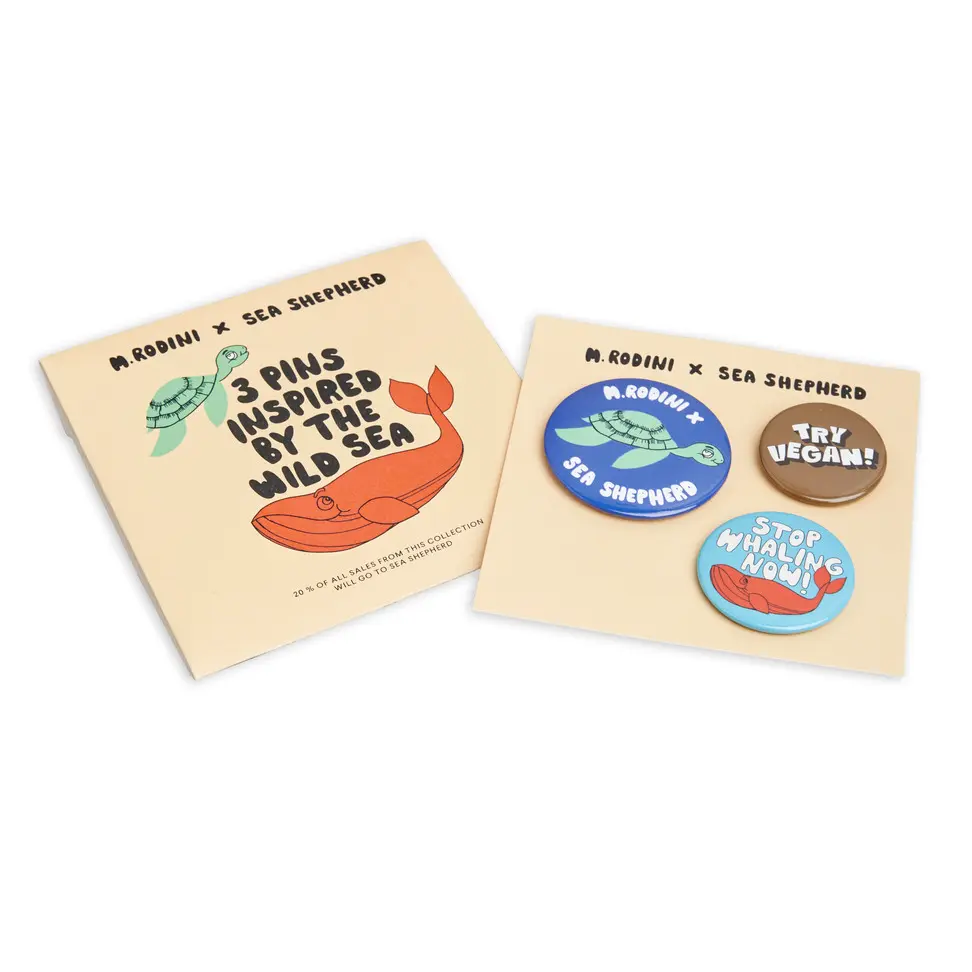 Sea Shepherd Pins 3-pack | Mini Rodini