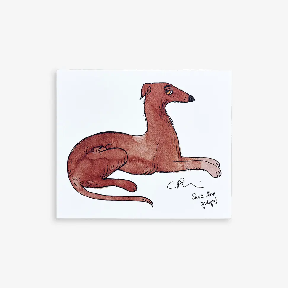 4-p galgo wall art posters | Mini Rodini